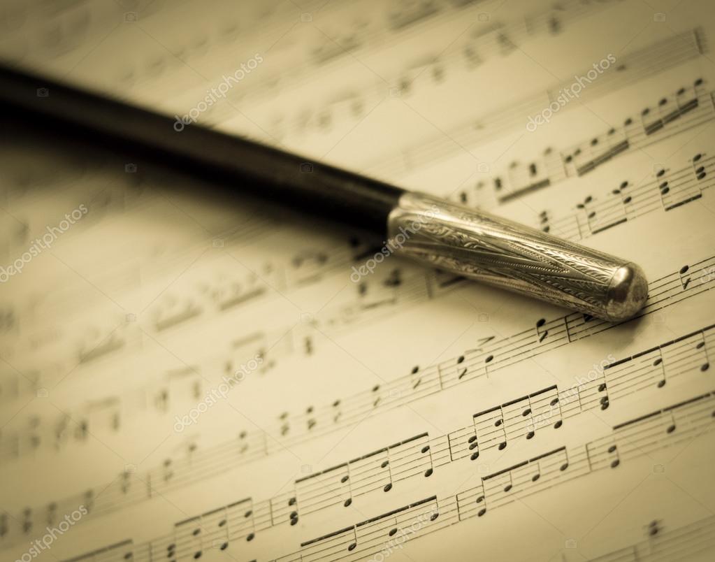 Vintage Conductors Baton Stock Photo by ©mrdoomits 40030231