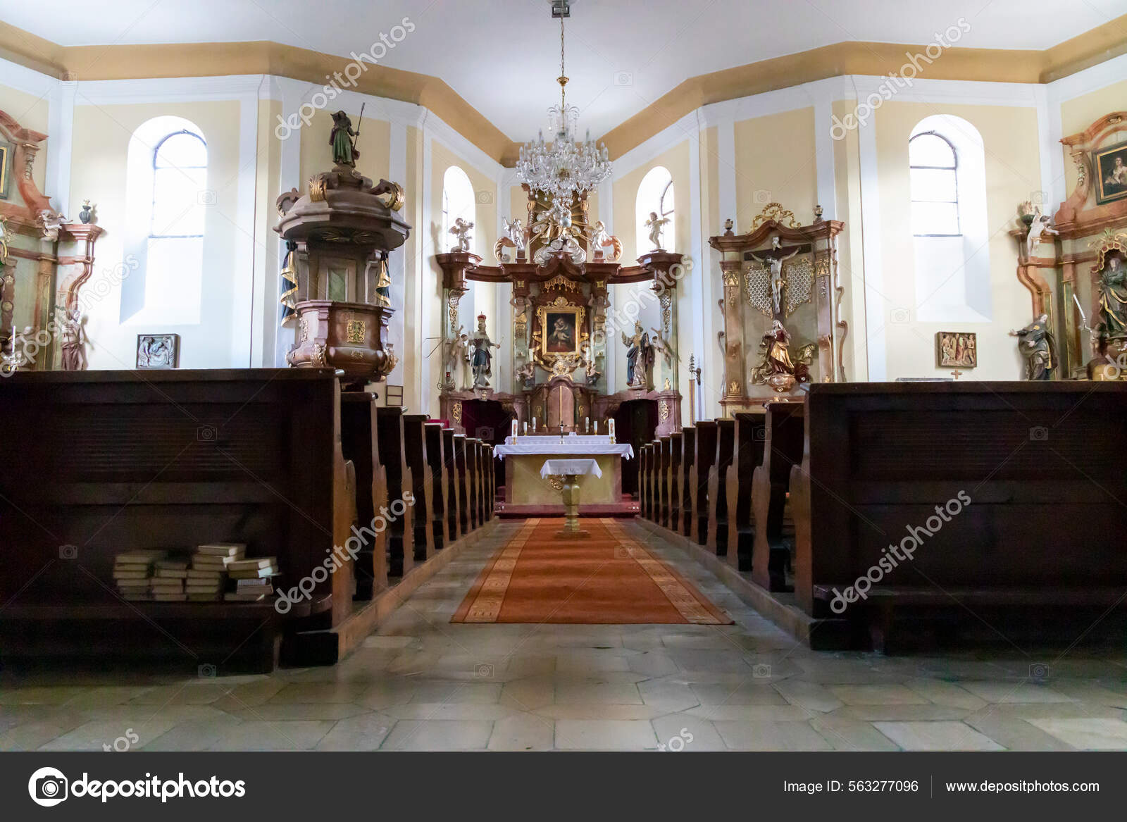 Church Zelezna Ruda Sumava National Park Czech Republic — Stock Photo © phb.cz #563277096
