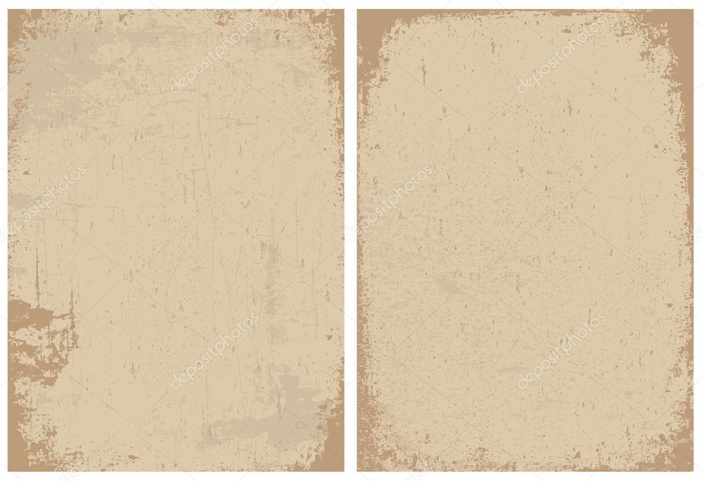Clipart: vintage paper | Vector Clipart Distressed Paper Texture Set ...