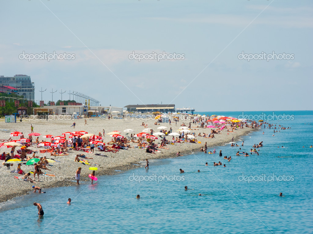 Batumi beach Stock Photo by ©toxawww 28715051