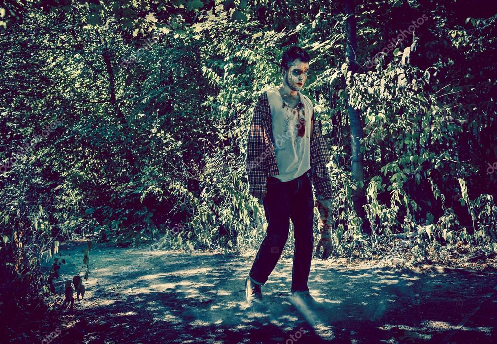Zombie walking Stock Photo by ©toxawww 50340231