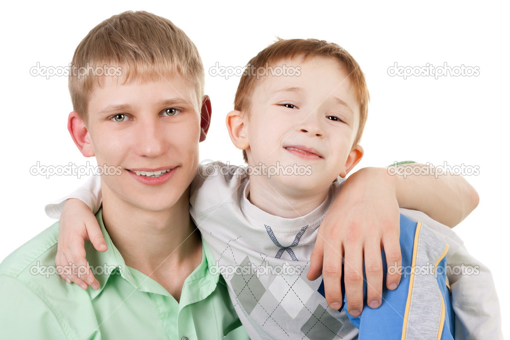 Boys smiling — Stock Photo © lanych #13888127