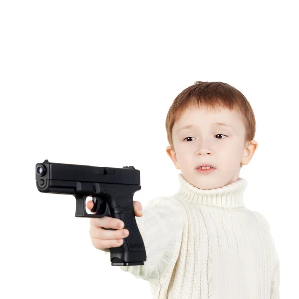 Kid holding gun Stock Photos, Royalty Free Kid holding gun Images ...