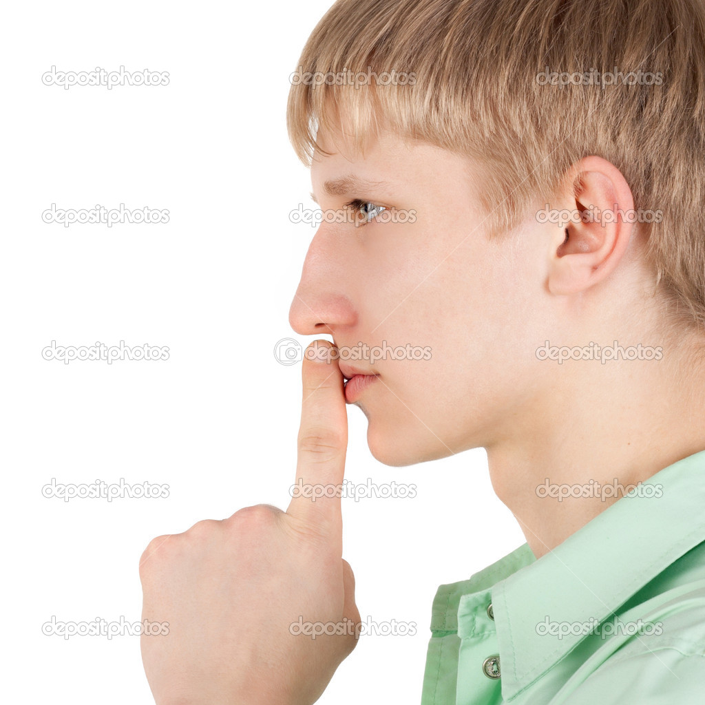 Hush! — Stock Photo © lanych #24187131