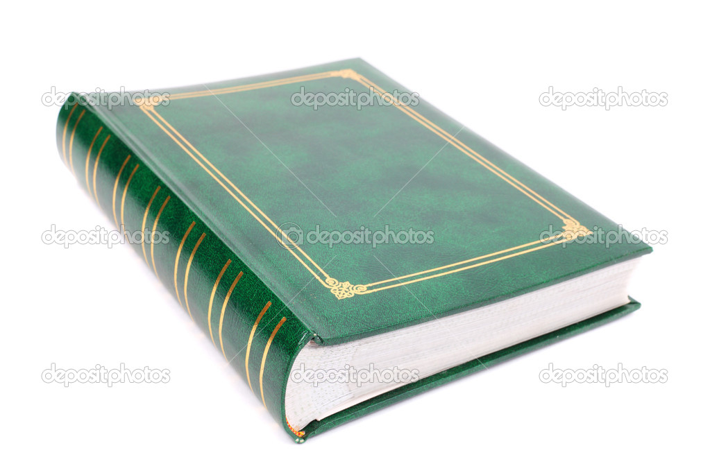 Green book — Stock Photo © lanych #43593539