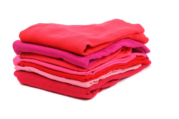 Red and yellow folded clothes Stock Photo by ©StudioLightAndShade 22236221