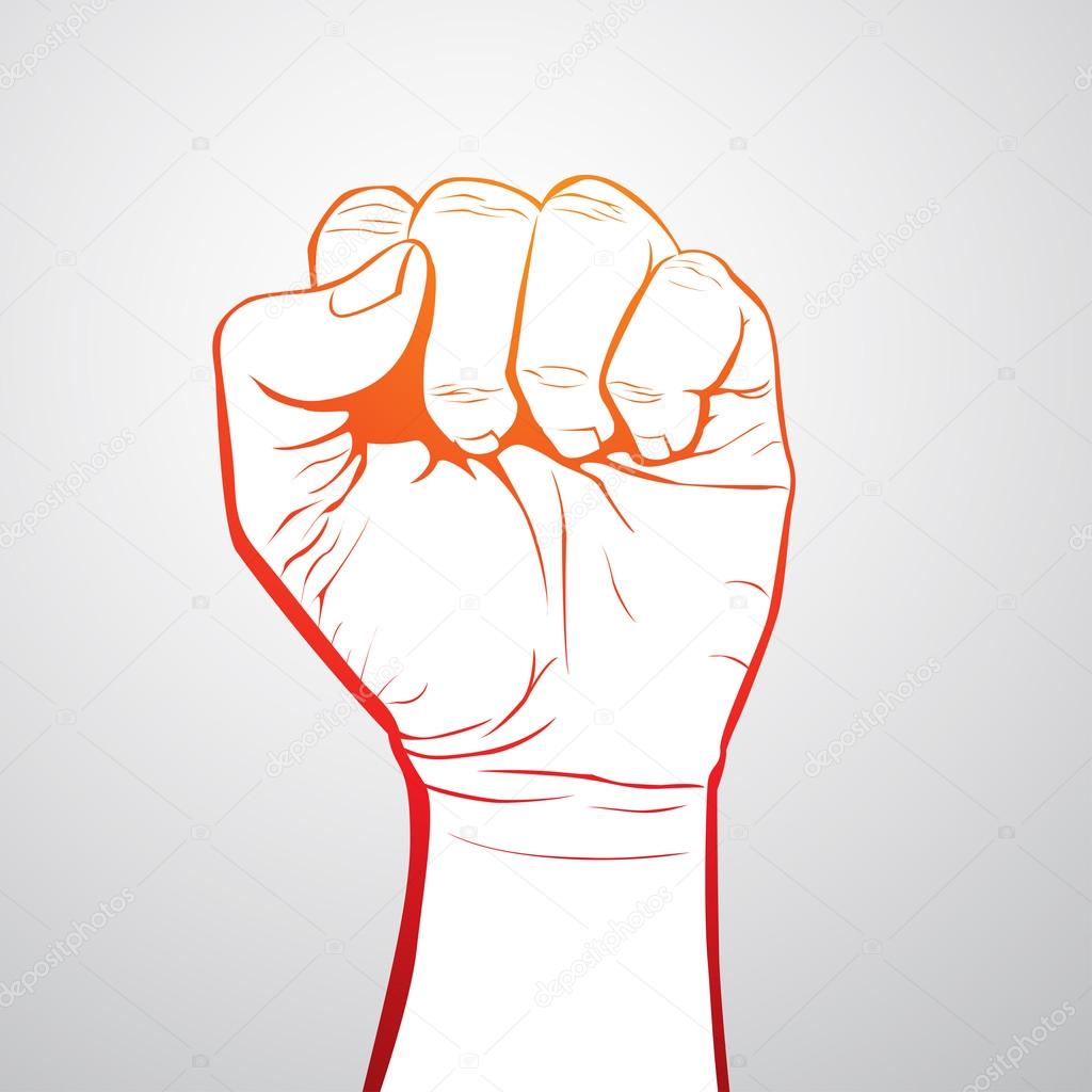 Hand Fist — Stock Vector © kuzzie #12715650