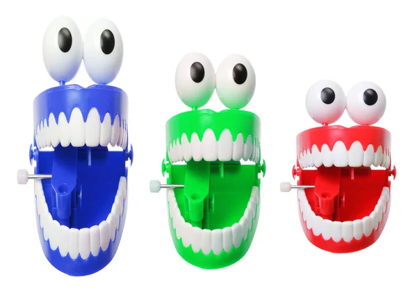 Chattering teeth toy from the front Stock Photo by ©Philm04 164028096