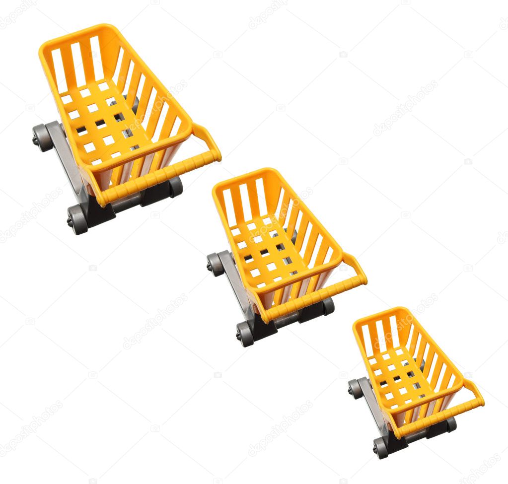 Miniature Shopping Trolleys Stock Photo by ©newlight 51686847