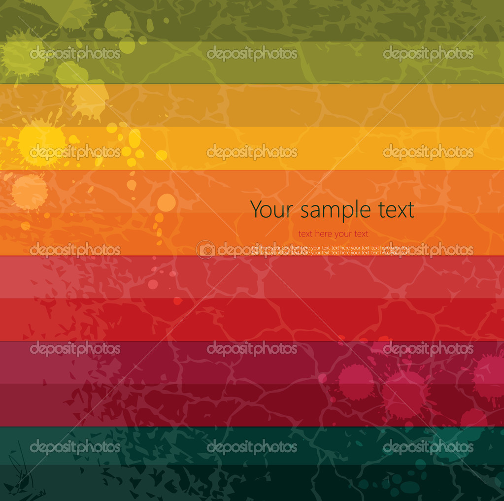 Colorful retro background on grunge paper. Stock Vector Image by ...