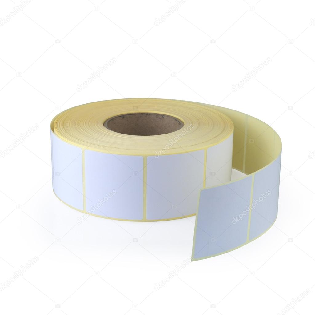 Sticky label roll — Stock Photo © Madiz1 #43327237