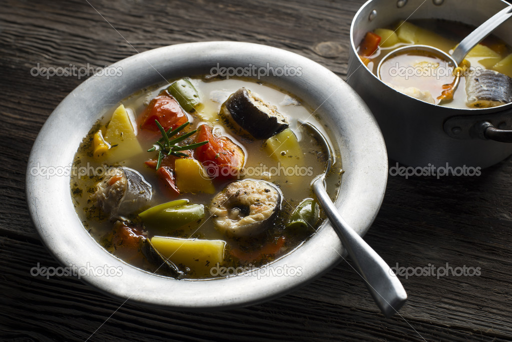 Seafood stew Stock Photo by ©photodesign 39491263