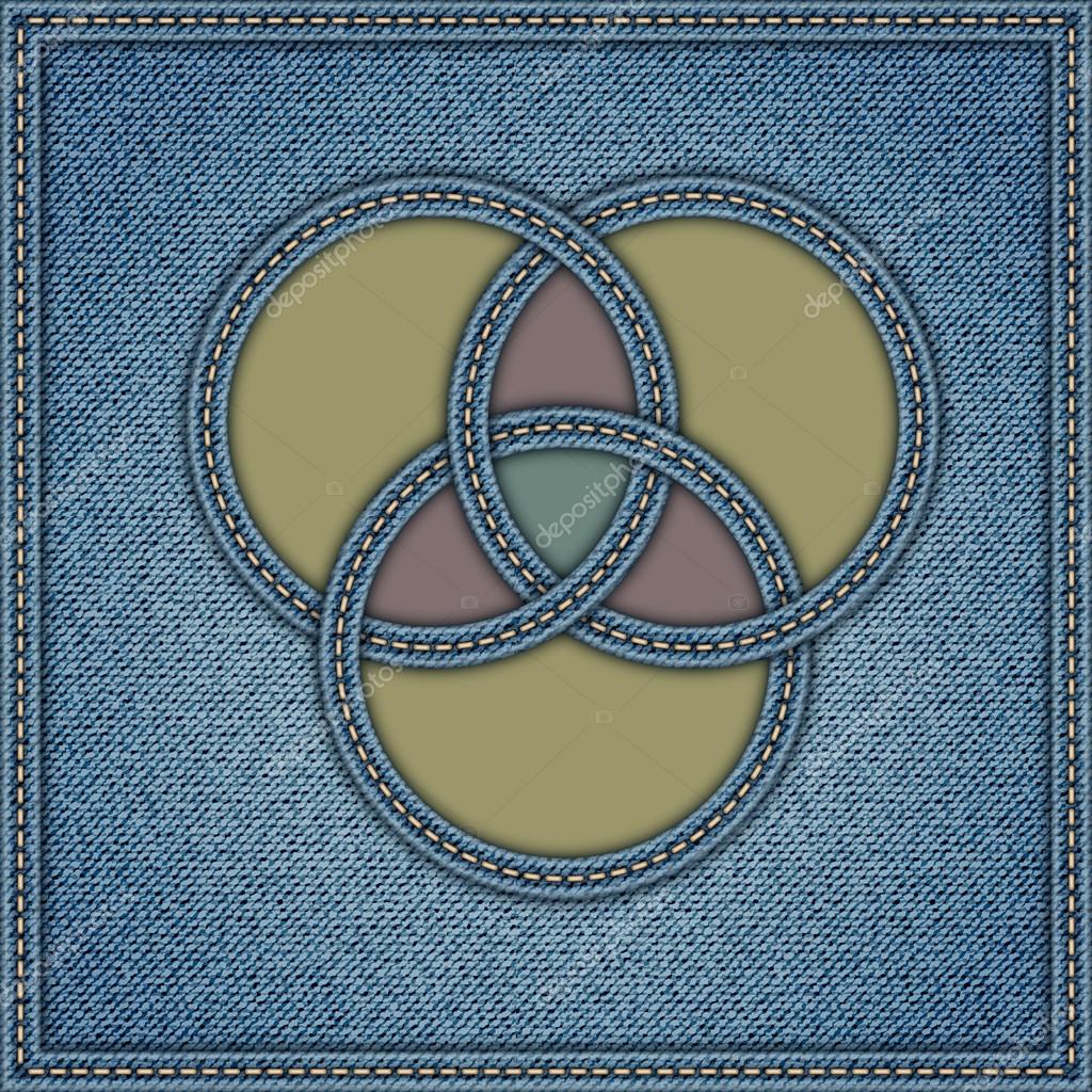 Vector web design template. Denim style Stock Vector Image by ©DIDDLE ...