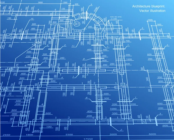 Architecture blueprint background. Vector - Stock Image - Everypixel