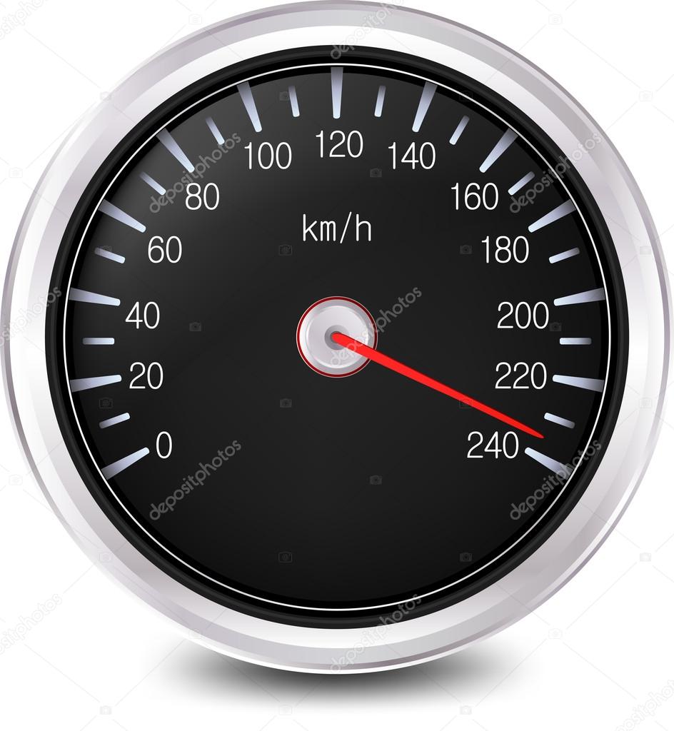 Automobile Speedometer. Vector Stock Vector Image by ©emaria #14697537