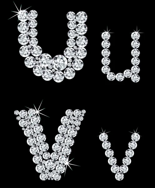 Diamond alphabetic uppercase and lowercase letters of "I" — Stock ...