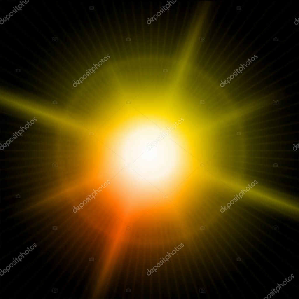 Light burst, fireworks, lens flare. Vector Stock Vector Image by ...