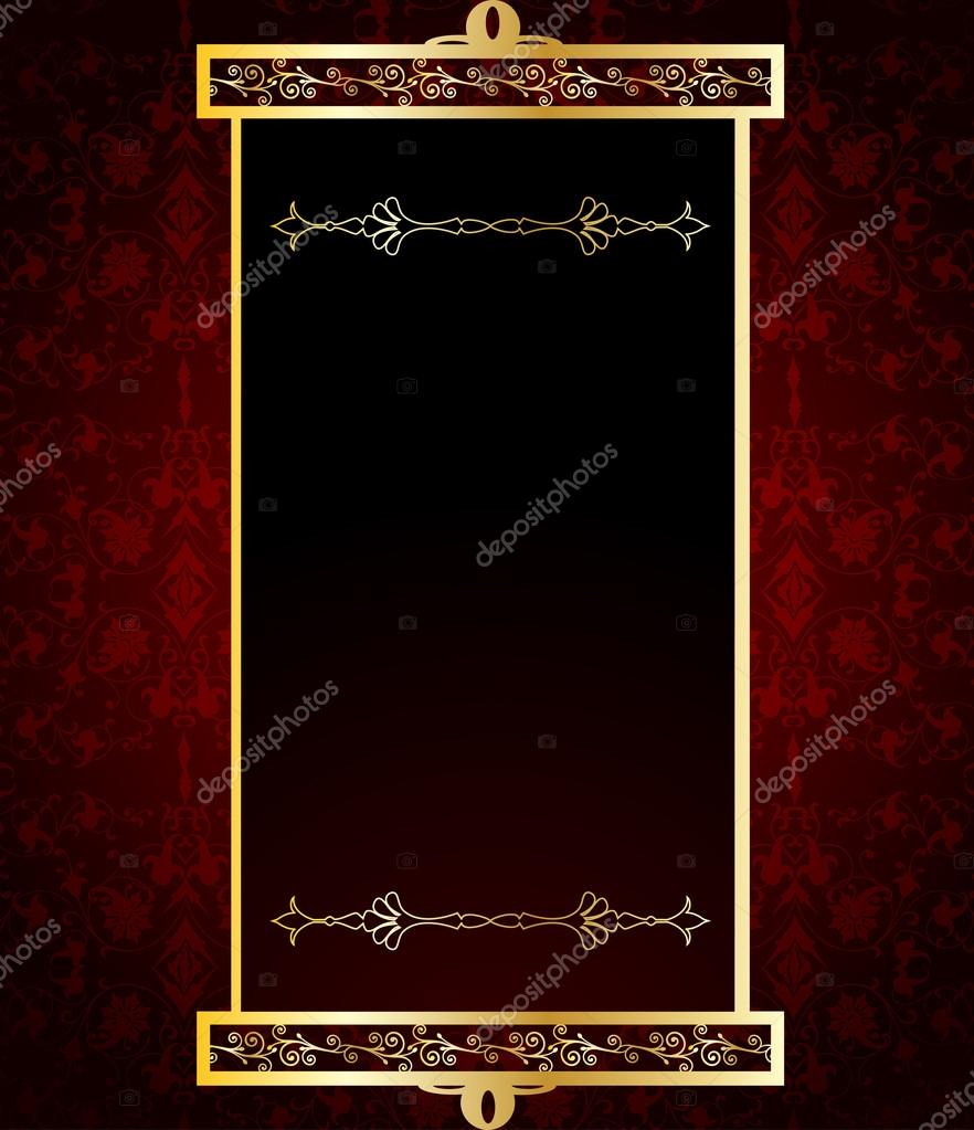 Red vintage background. Vector Stock Vector Image by ©emaria #37706735