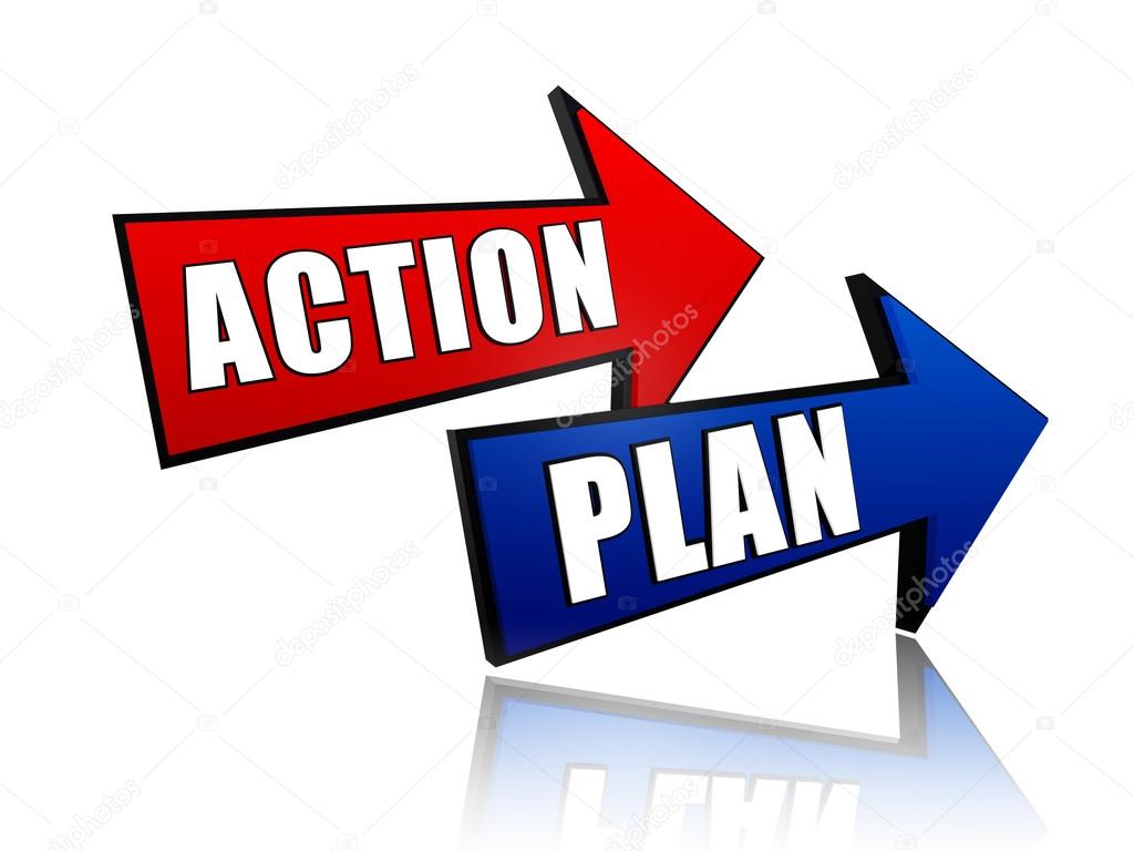 Action and plan in arrows Stock Photo by ©marinini 13781196