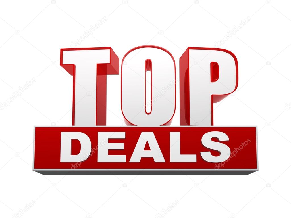 Top deals in 3d letters and block Stock Photo by ©marinini 23295270