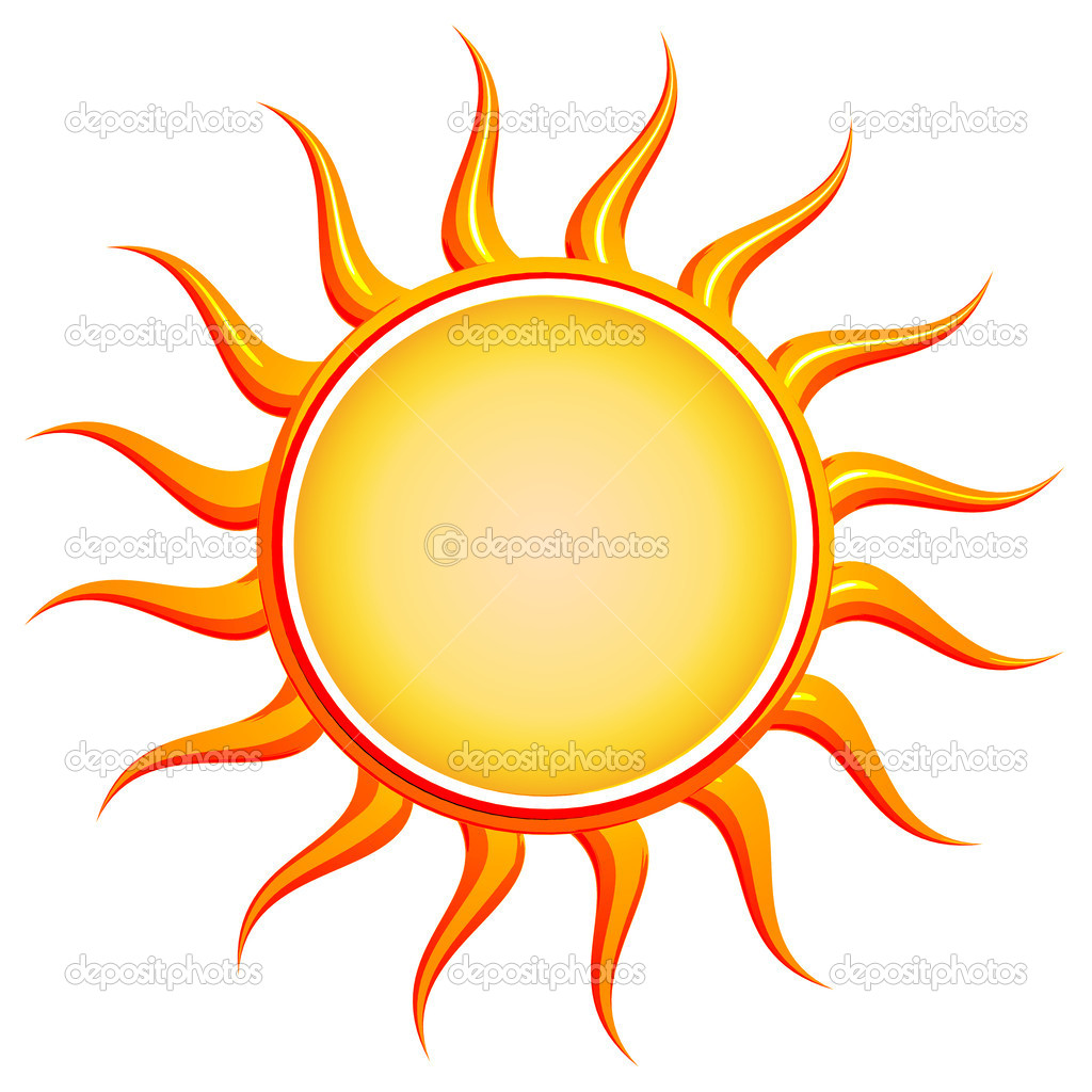 Isolated sun Stock Photo by ©marinini 26245173