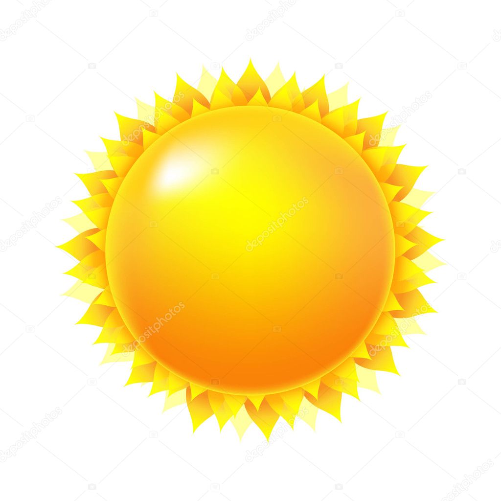 Bright Sun Stock Vector Image by ©adamson #43485959