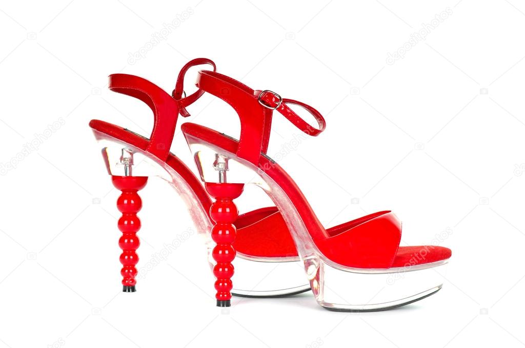 Sexy Red High Heels Stock Photo by ©EyeMark 12390338