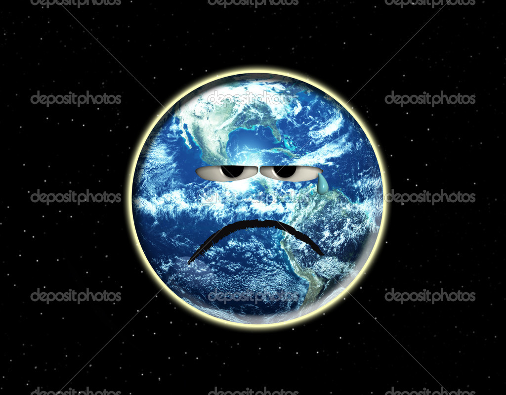 Crying Earth — Stock Photo © harveysart #12197943