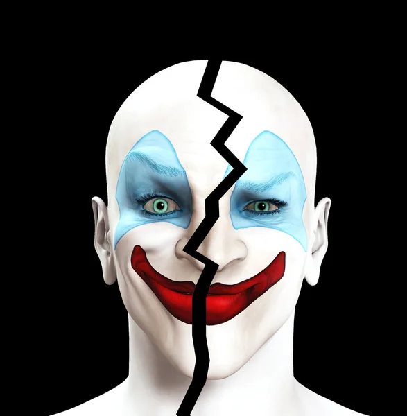 Clown split Stock Photos, Royalty Free Clown split Images | Depositphotos
