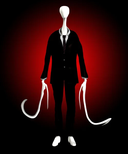 Slender Man Face Shot