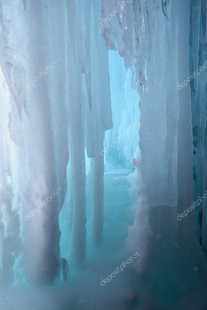 Ice background vertical Stock Photo by ©Petrichuk 35414221