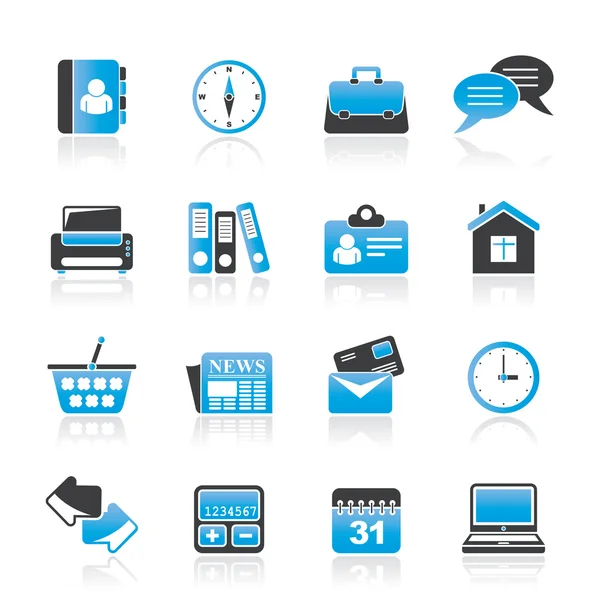 Online business icon set Stock Vector Image by ©Ika777 #3884024