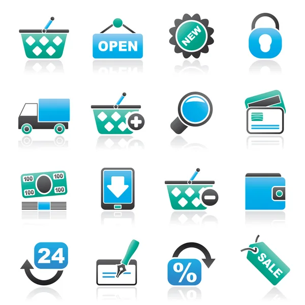 Internet icons for online shop Stock Vector Image by ©stoyanh #5178862