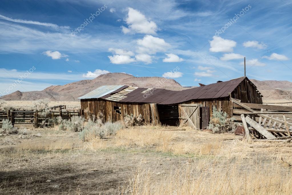 Old West Ranch in Nevada Stock Photo by ©woodkern 43922435