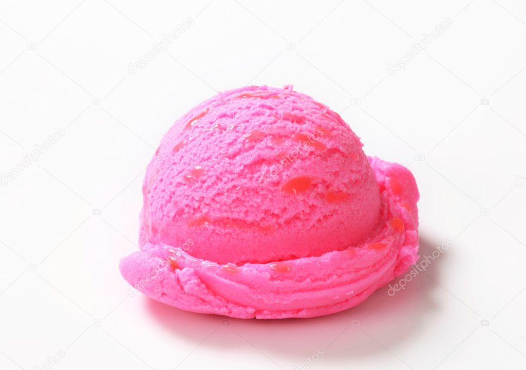 Bocha de helado de color rosa — Foto de stock © ajafoto #32554609