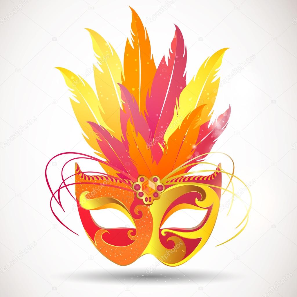Carnival Mask Stock Vector Image by ©ramonakaulitzki #22238341