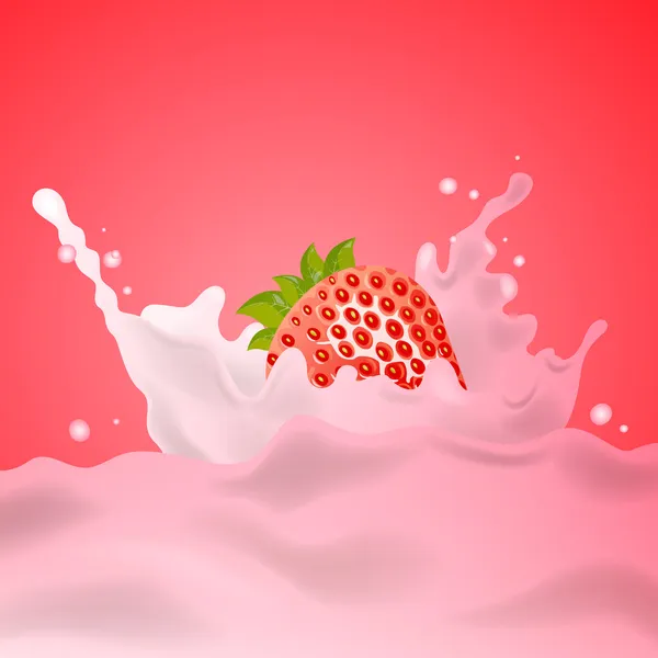 100,000 Strawberry milk Vector Images | Depositphotos