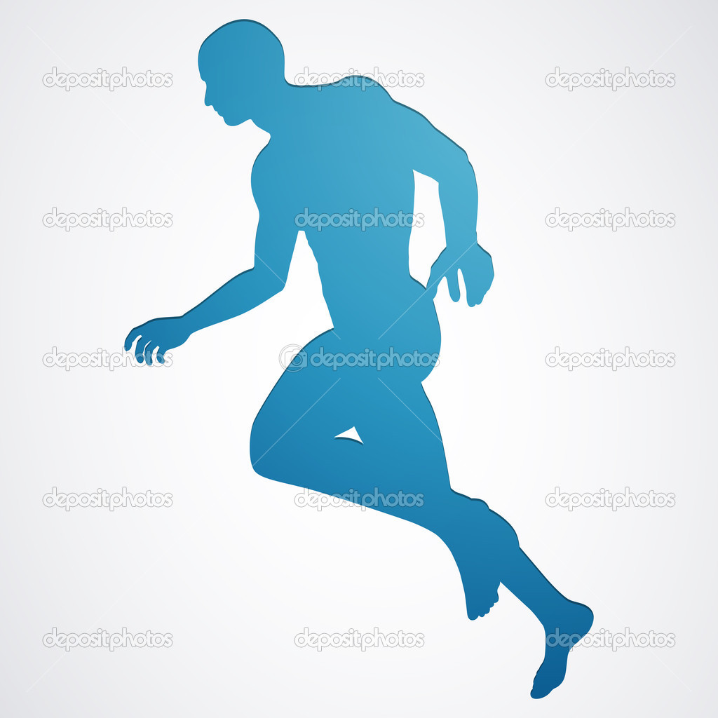 Male jogger Stock Vector Image by ©ramonakaulitzki #22952440