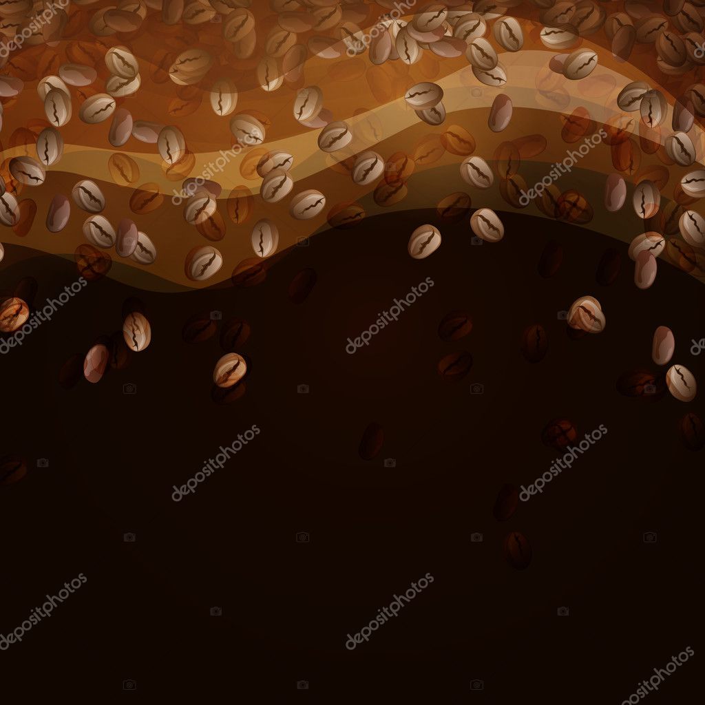 Coffee Background Stock Vector by ©ramonakaulitzki 24721117