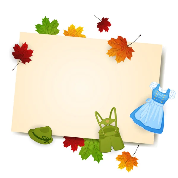 Vector Autumnal Background Stock Vector Image by ©ramonakaulitzki #11547321