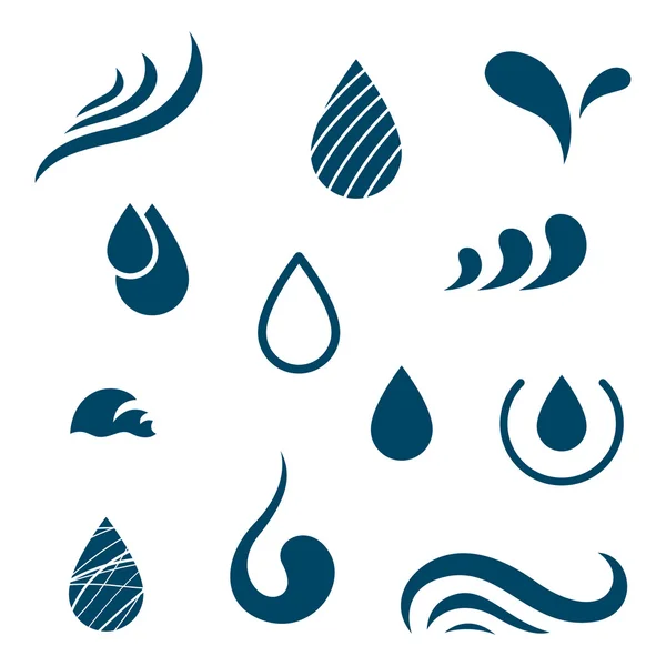 Set of abstract water icons — Stock Vector © Variant #27969237