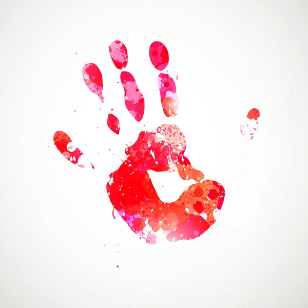 Colorful Hand prints Stock Vector Image by ©ramonakaulitzki #26034023