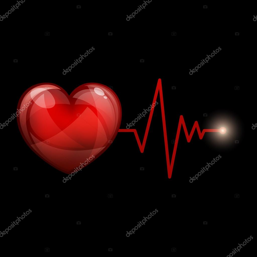 Cardiac Frequency Stock Vector by ©ramonakaulitzki 42004691