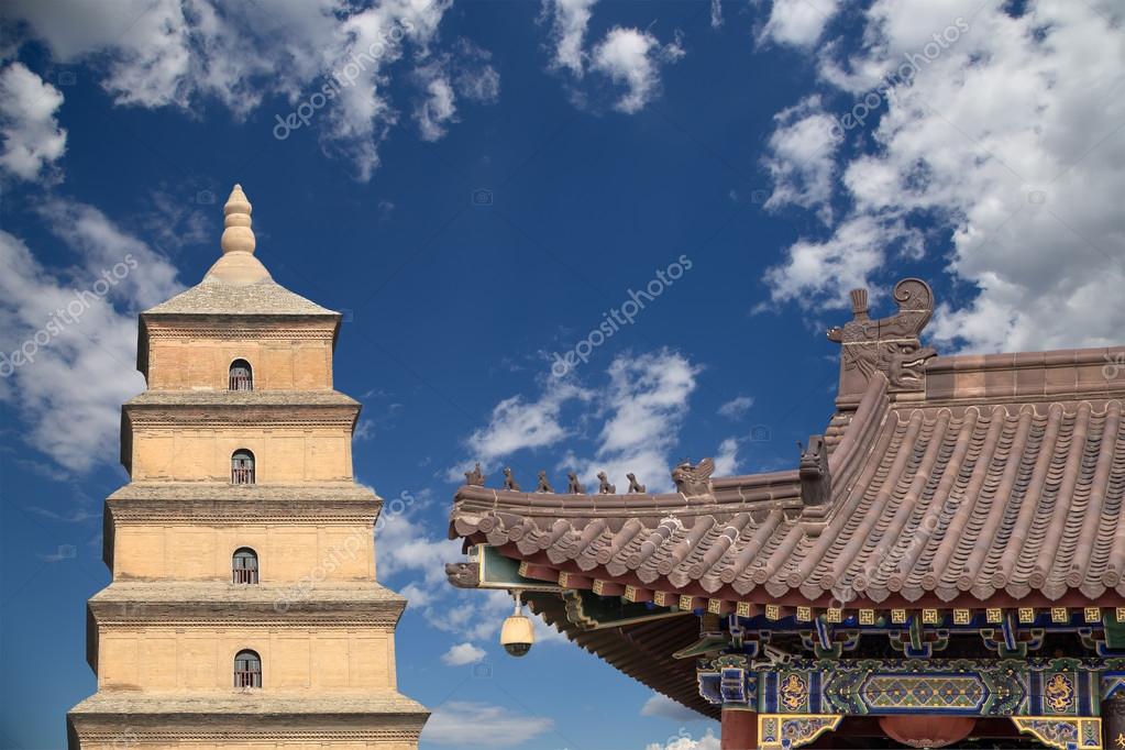 Giant Wild Goose Pagoda or Big Wild Goose Pagoda, is a Buddhist pagoda ...