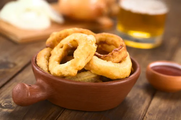 Onion rings Stock Photos, Royalty Free Onion rings Images | Depositphotos