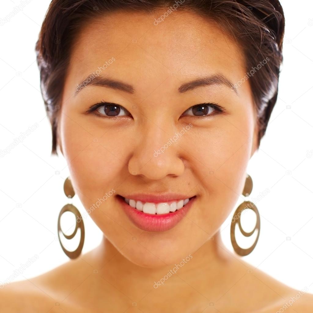 Pretty asian woman face Stock Photo by ©furtaev 12656876