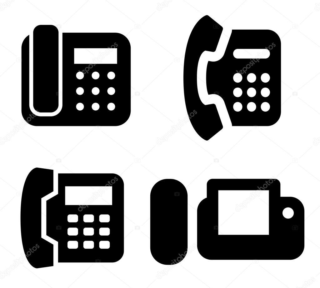 Modern phones icon set Stock Vector by ©furtaev 46673397