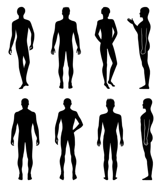 5,383 Man back silhouette Vector Images | Depositphotos