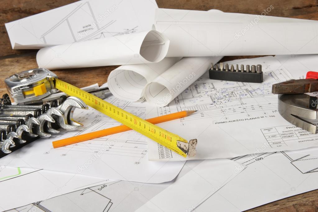 Project drawings Stock Photo by ©Taden1 18890857