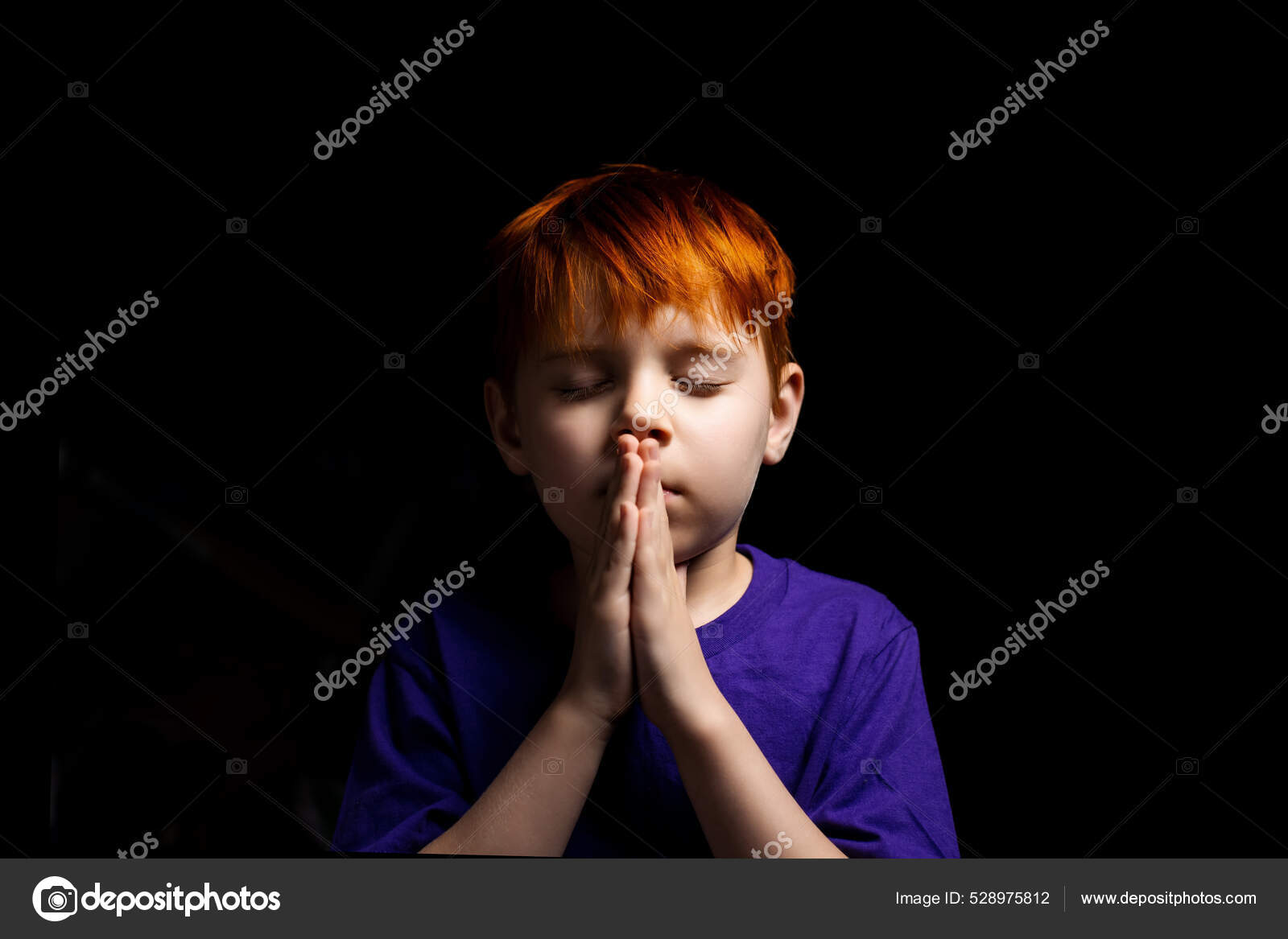 Child Prayer Background